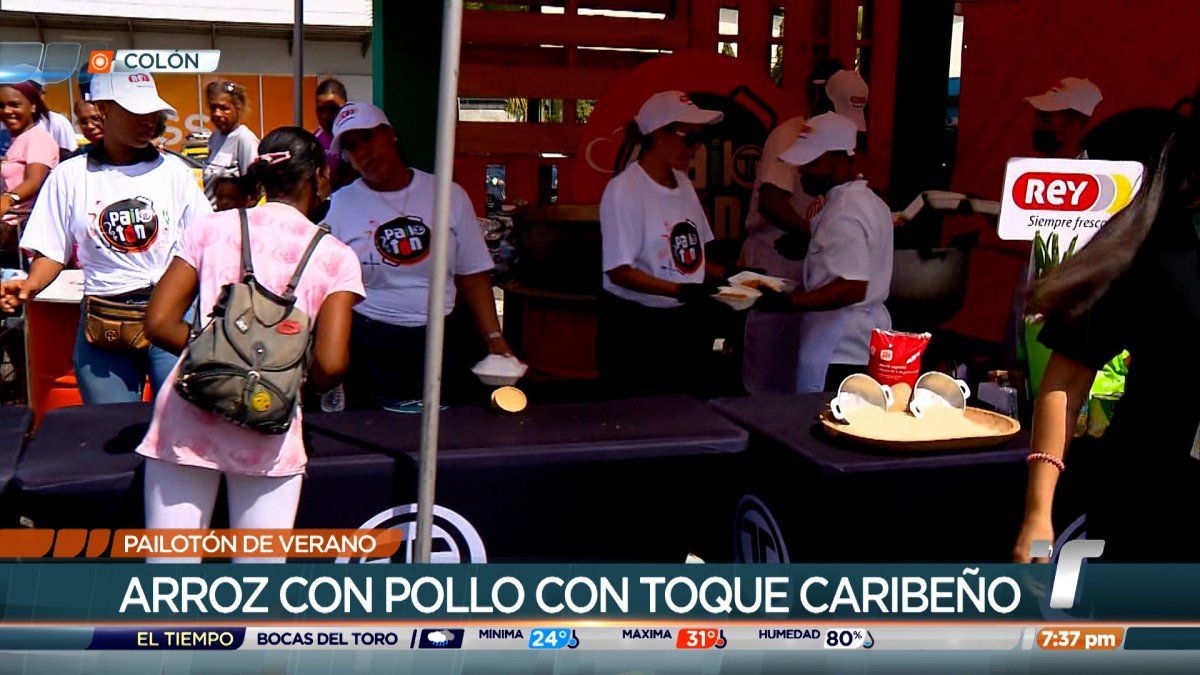 Colonenses disfrutaron de un delicioso arroz con pollo con el Pailotón ...